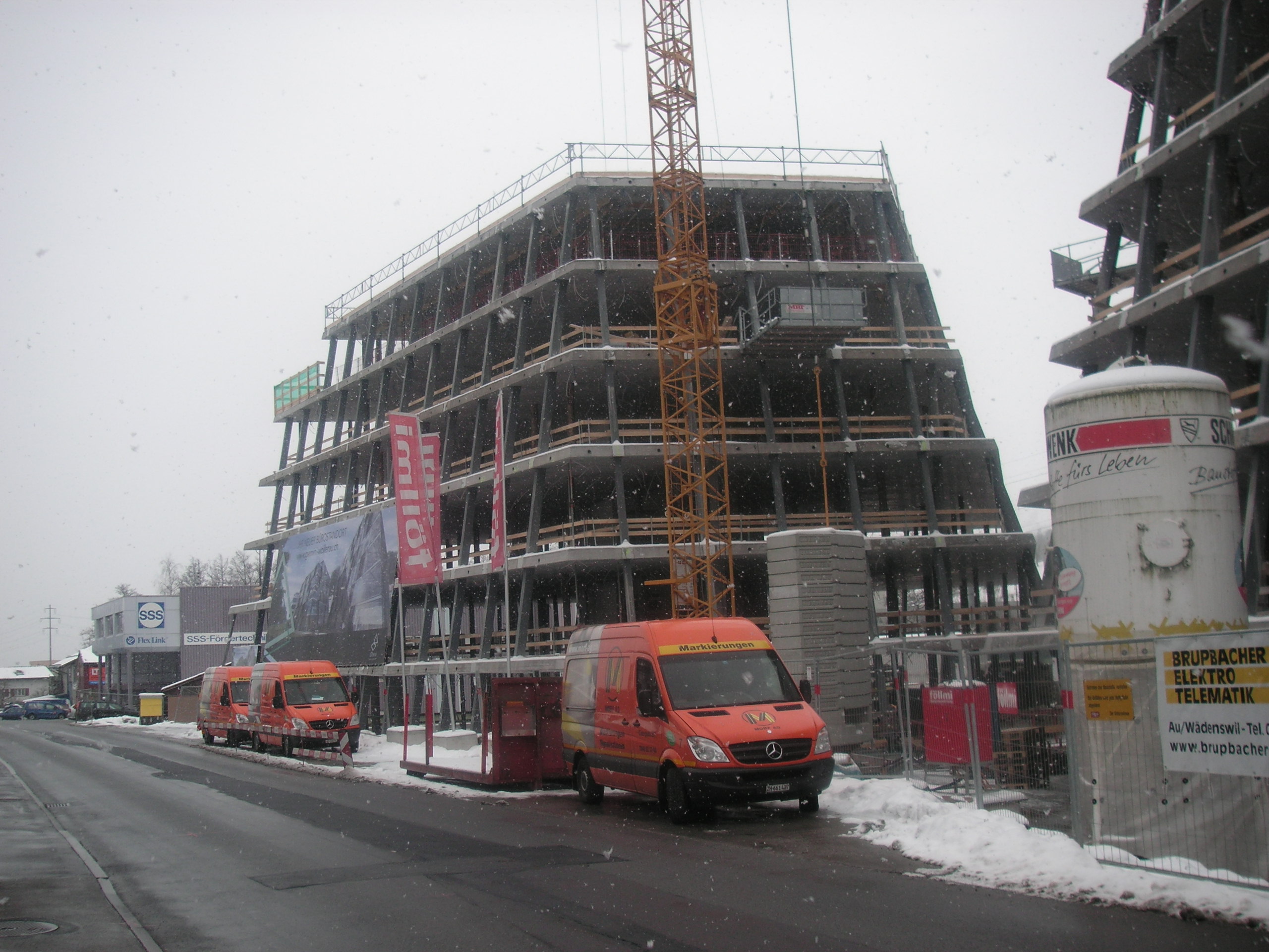 Die Pyramiden von Wollerau - Baustellenprofi